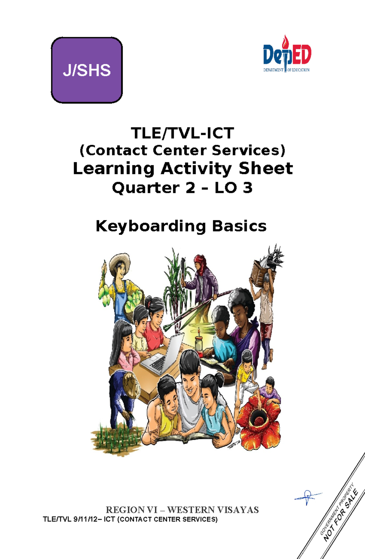 ICT CCS 9 SHS Q2 LAS3 Final - TLE/TVL-ICT (Contact Center Services ...