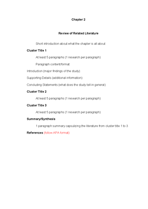 Chapter 3 template quali - Chapter 3 Methods Short introduction about ...