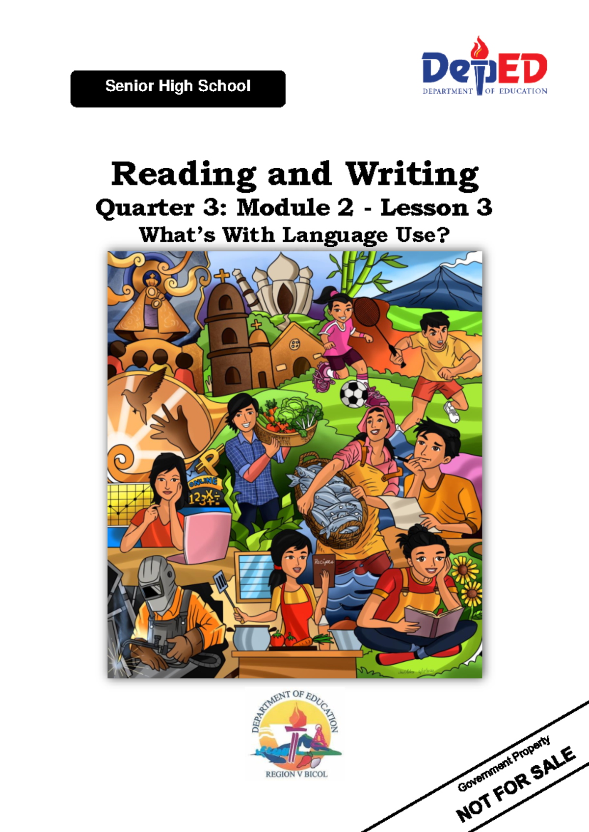 Reading and Writing Quarter 3 Module 2 Lesson 3 - Reading and Writing ...