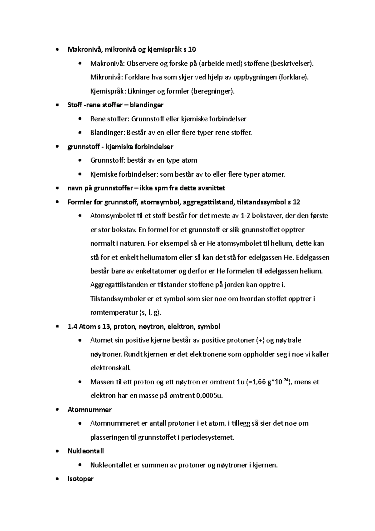 Notater Kapittel 8, Løsninger og Løselighet - NOTATER KAPITTEL 8, LØSNINGER OG LØSELIGHET 8 ...