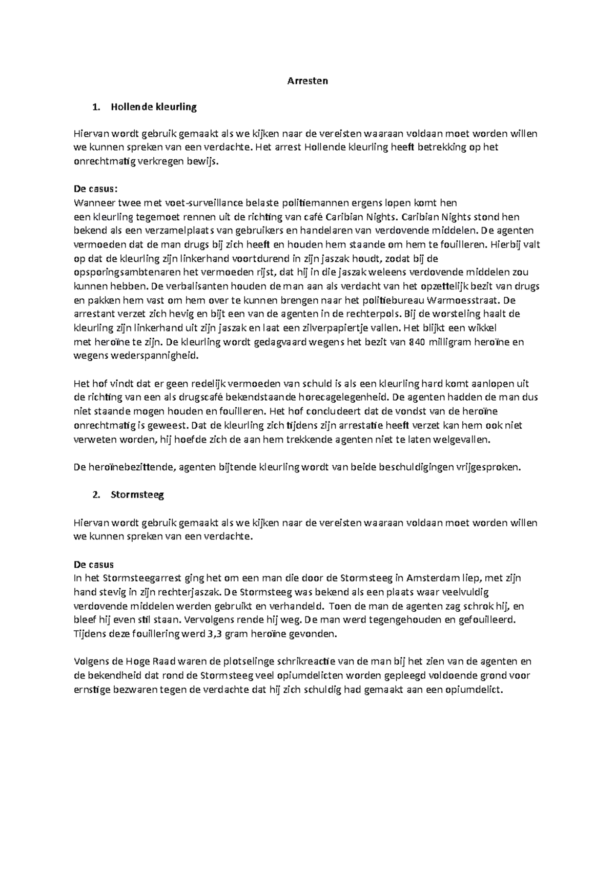 Arresten Strafrecht: Eerste Analyse van Belangrijke Jurisprudentie ...