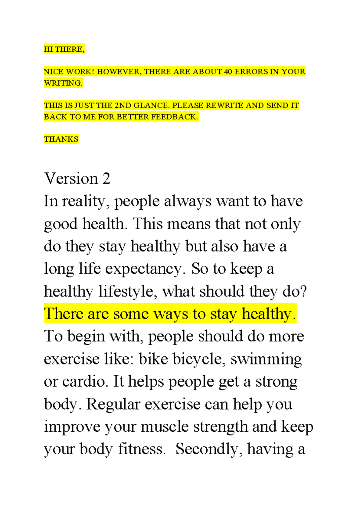 Healthy Lifestyle Tips: Exercise, Diet, and Positivity - PARA 3-F2 ...
