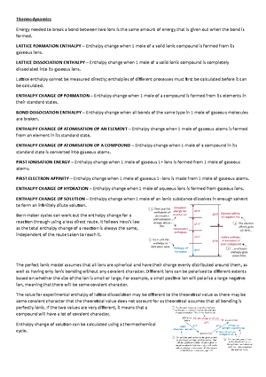 Mechanisms in AQA Chemistry: Key Definitions & Reactions - Studocu
