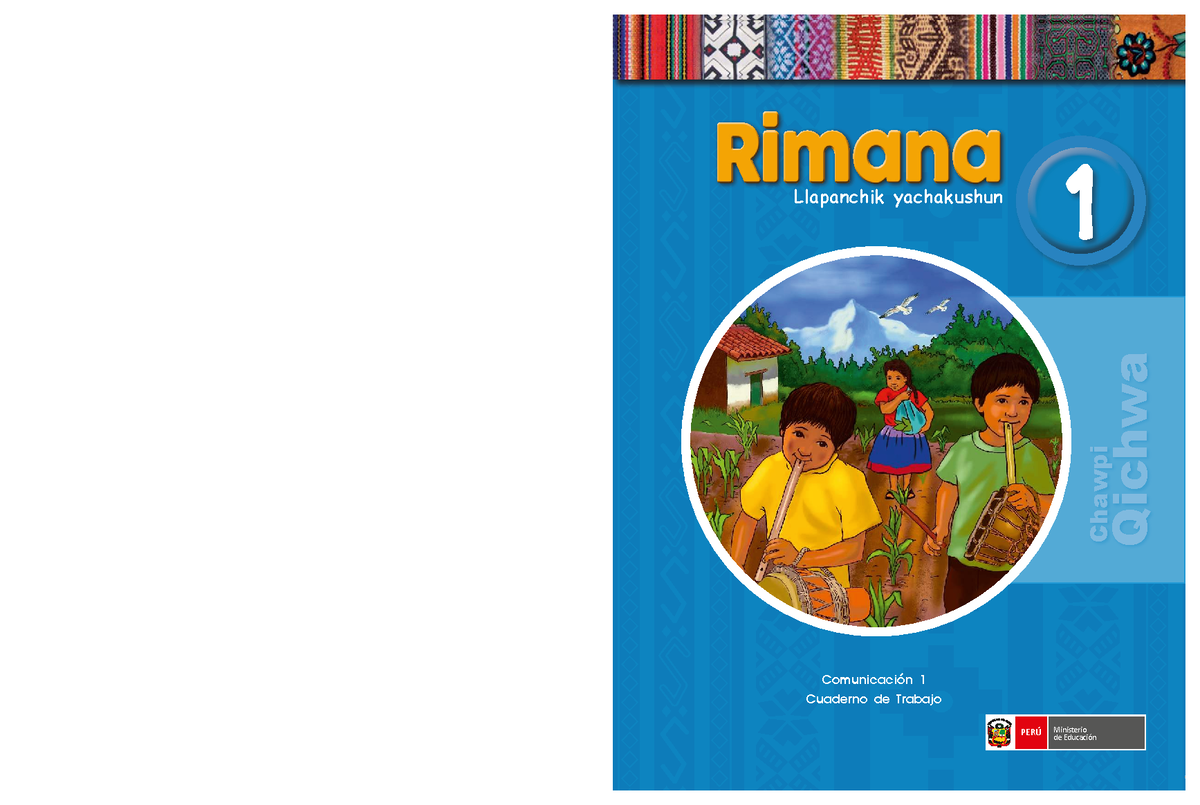 Comunicación 1: Rimana 1 - Cuaderno de Trabajo en Quechua Central - Studocu