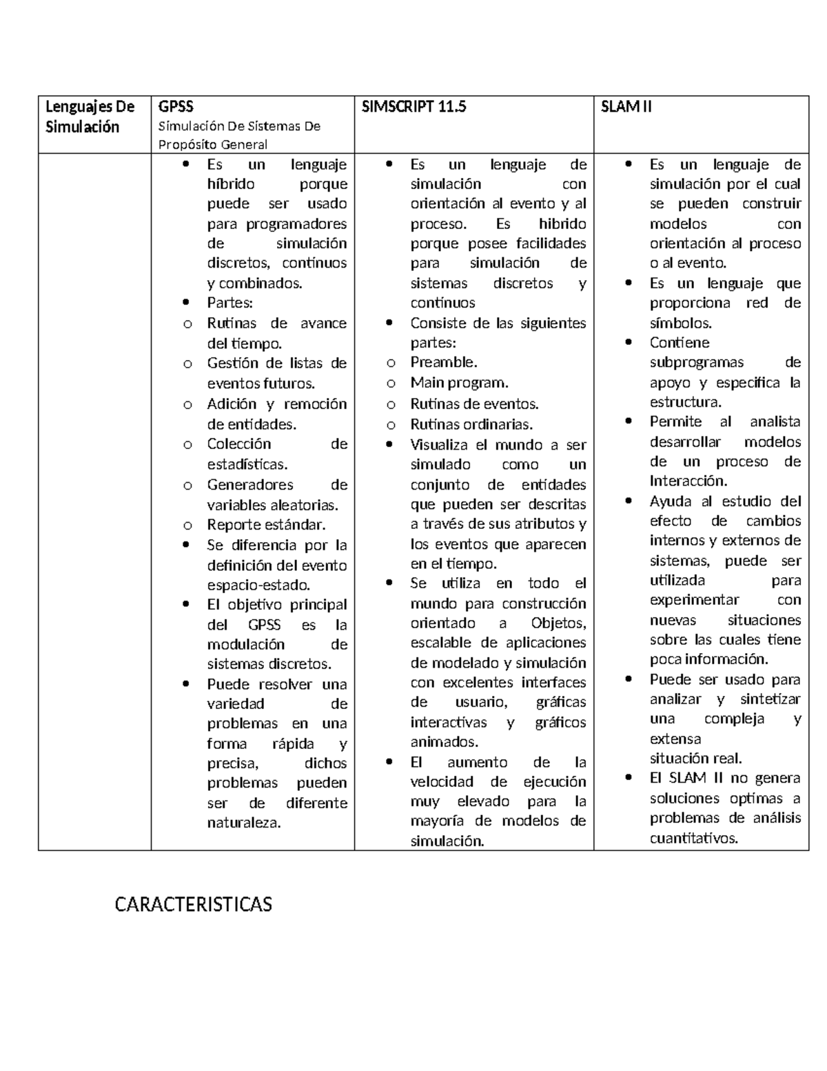 Lenguajes de Simulación: GPSS y SIMSCRIPT Introducción y ...