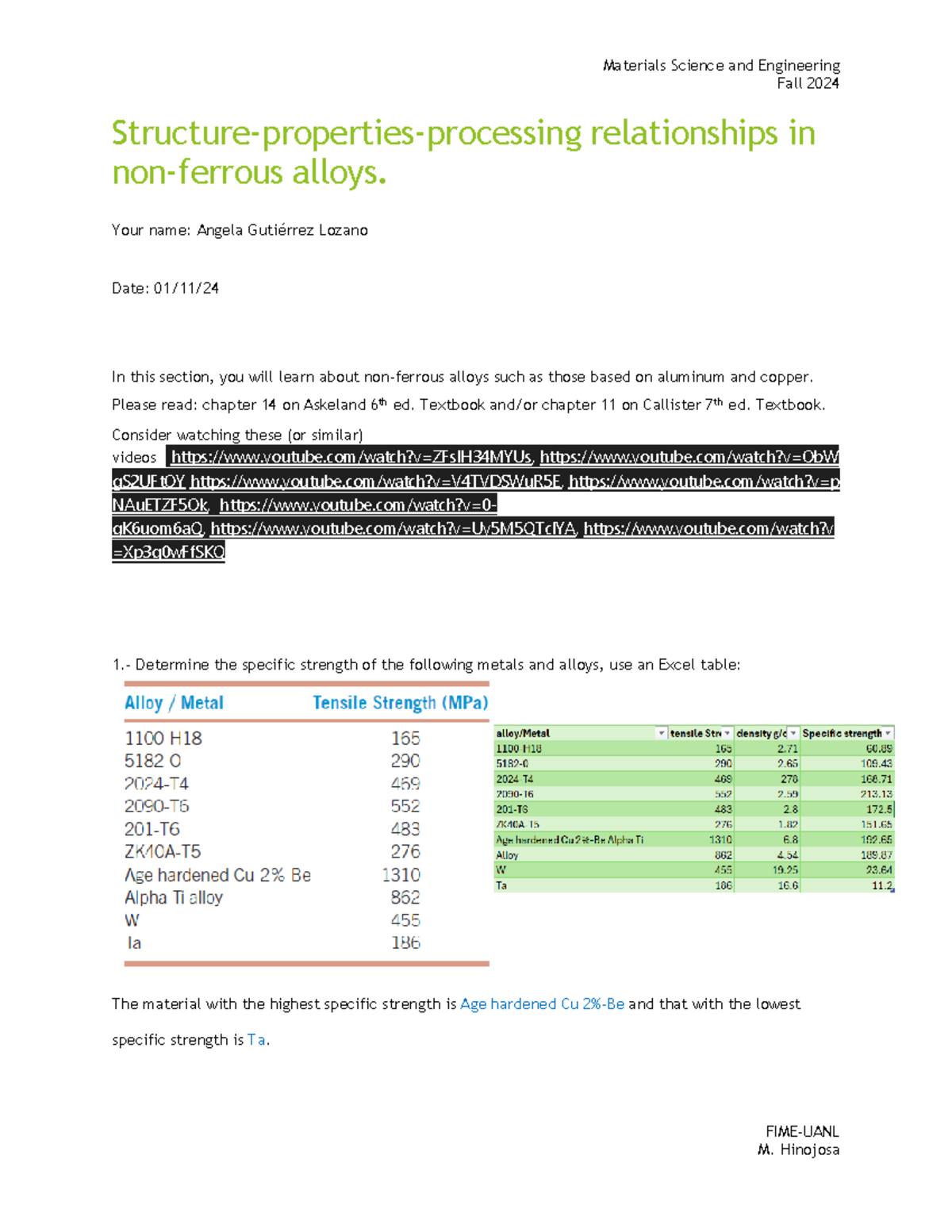 Worksheet 11 AGL- 2095561 - Fall 2024 FIME-UANL Structure-properties ...