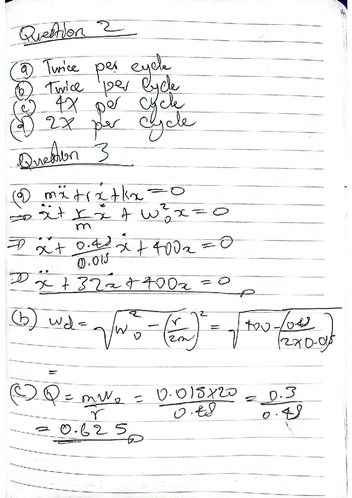 Physics 2 - Worked Assignments and Solutions - Studocu