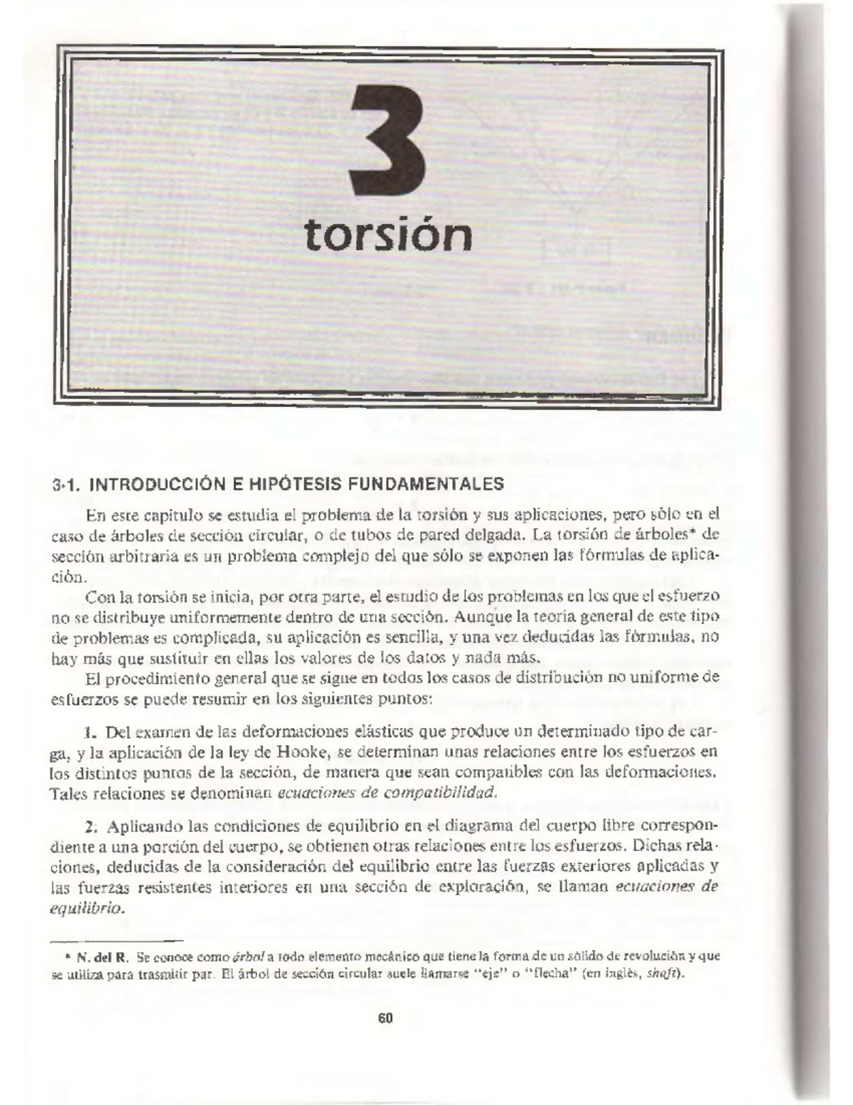 Torsion (Introducción y ejercicios) - torsión 3-1. INTROD UCCIÓN E ...