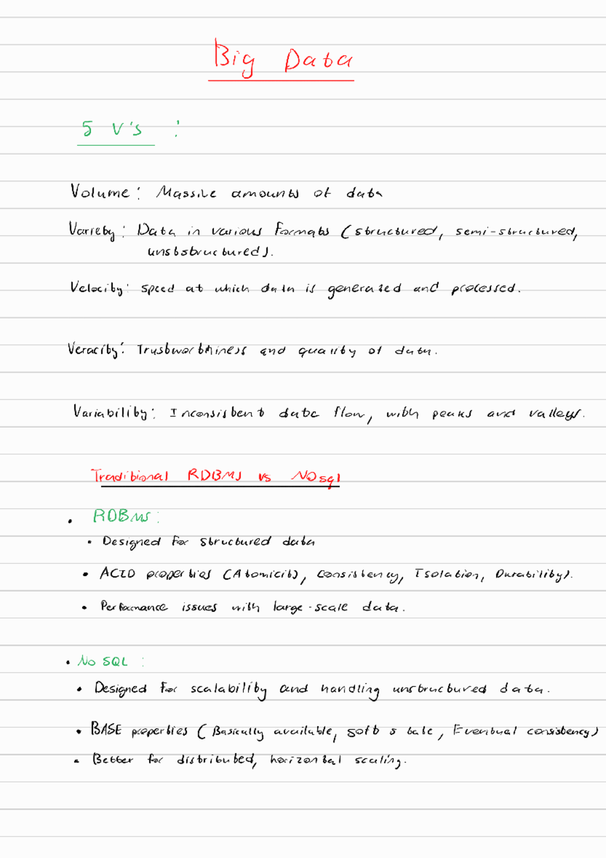 NoSql databases - CSC2001F - Studocu