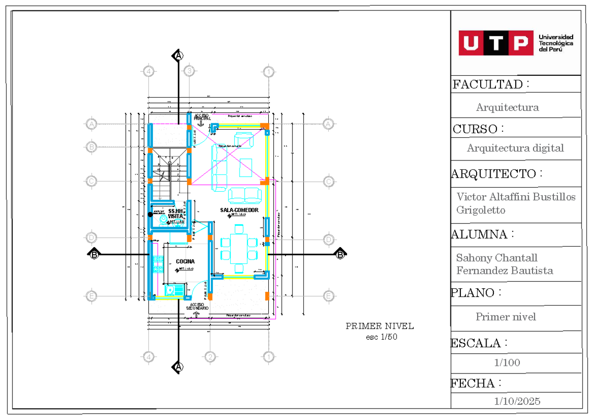Arquitectura Digital UTP S7: Proyecciones y Accesos - Studocu