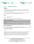 Core 1 - CAP Ontario - CPA PEP Core 1 - Studocu