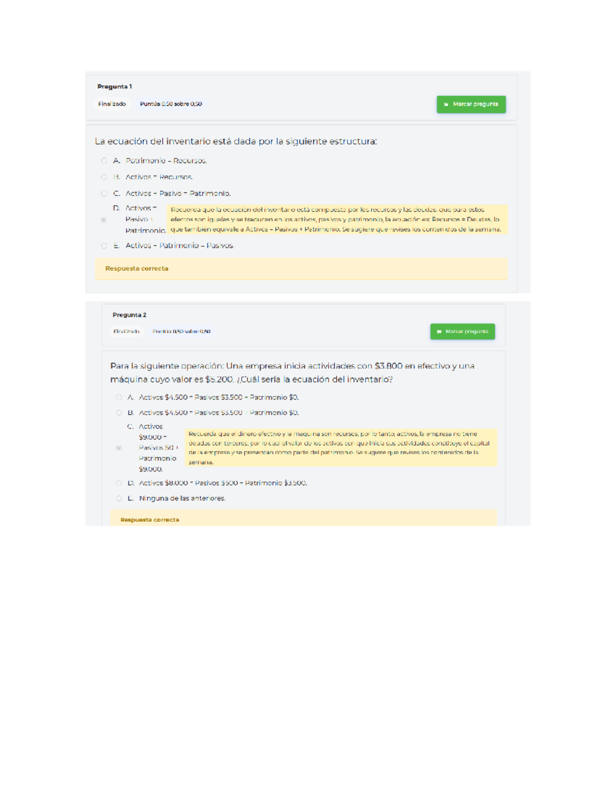 Cuestionario Semana 2: Preguntas y Respuestas Clave - Studocu