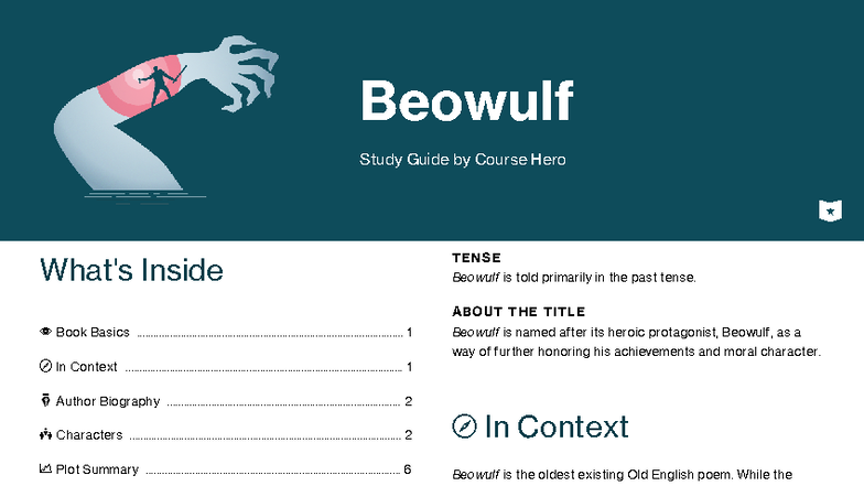 Beowulf Study Guide: Key Themes, Characters, and Analysis - Studocu