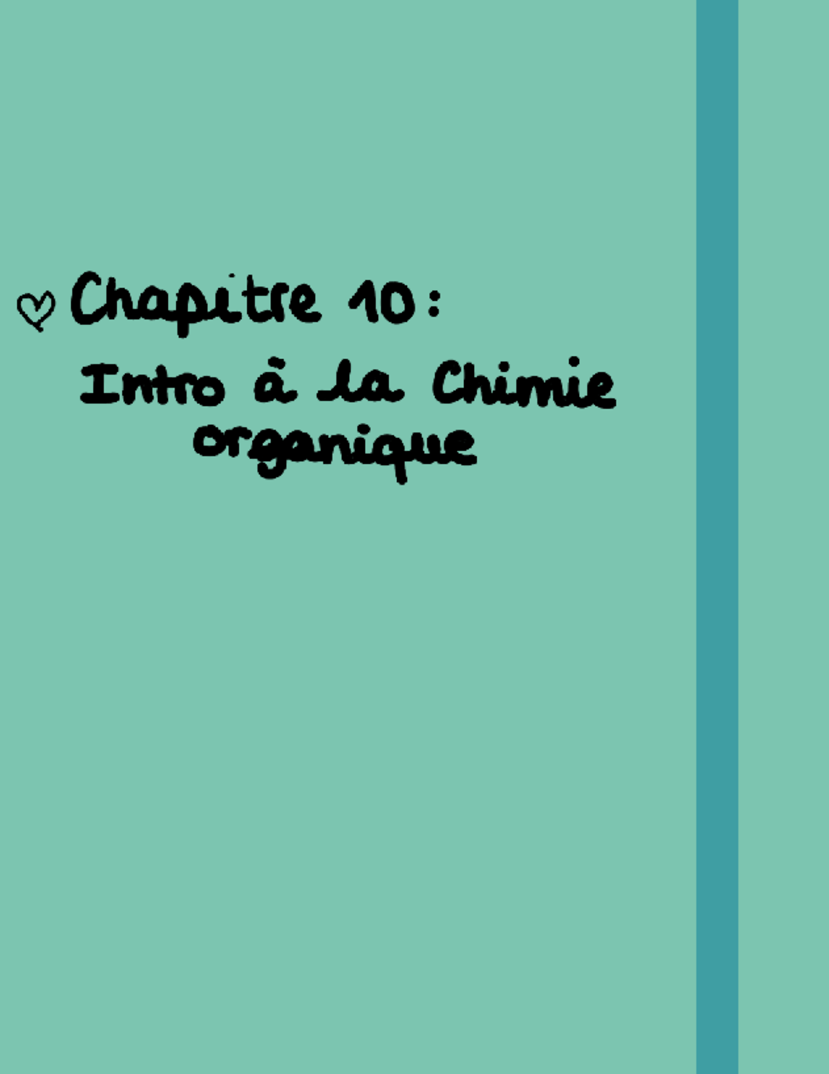 Chapitre 10: Introduction à la Chimie Organique - Atomes et Molécules ...
