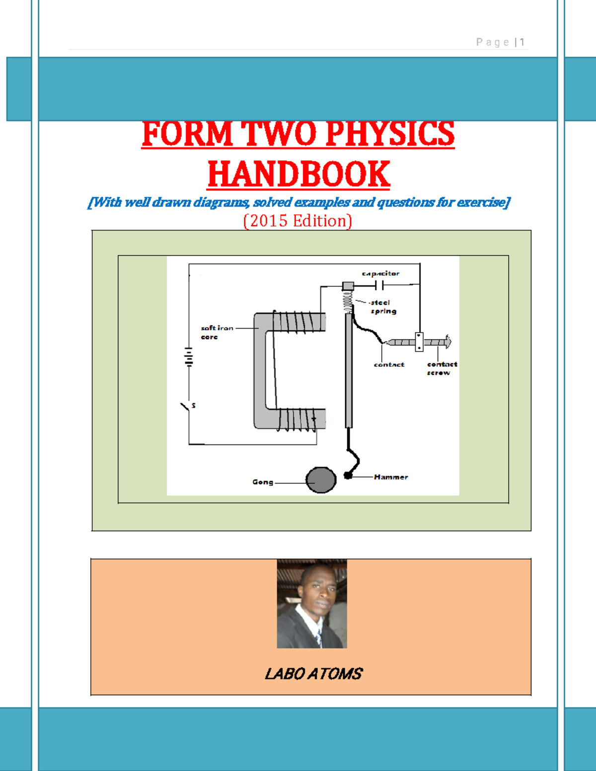 Form 2 Physics Handbook: Concepts, Exercises, and Guidelines - Studocu