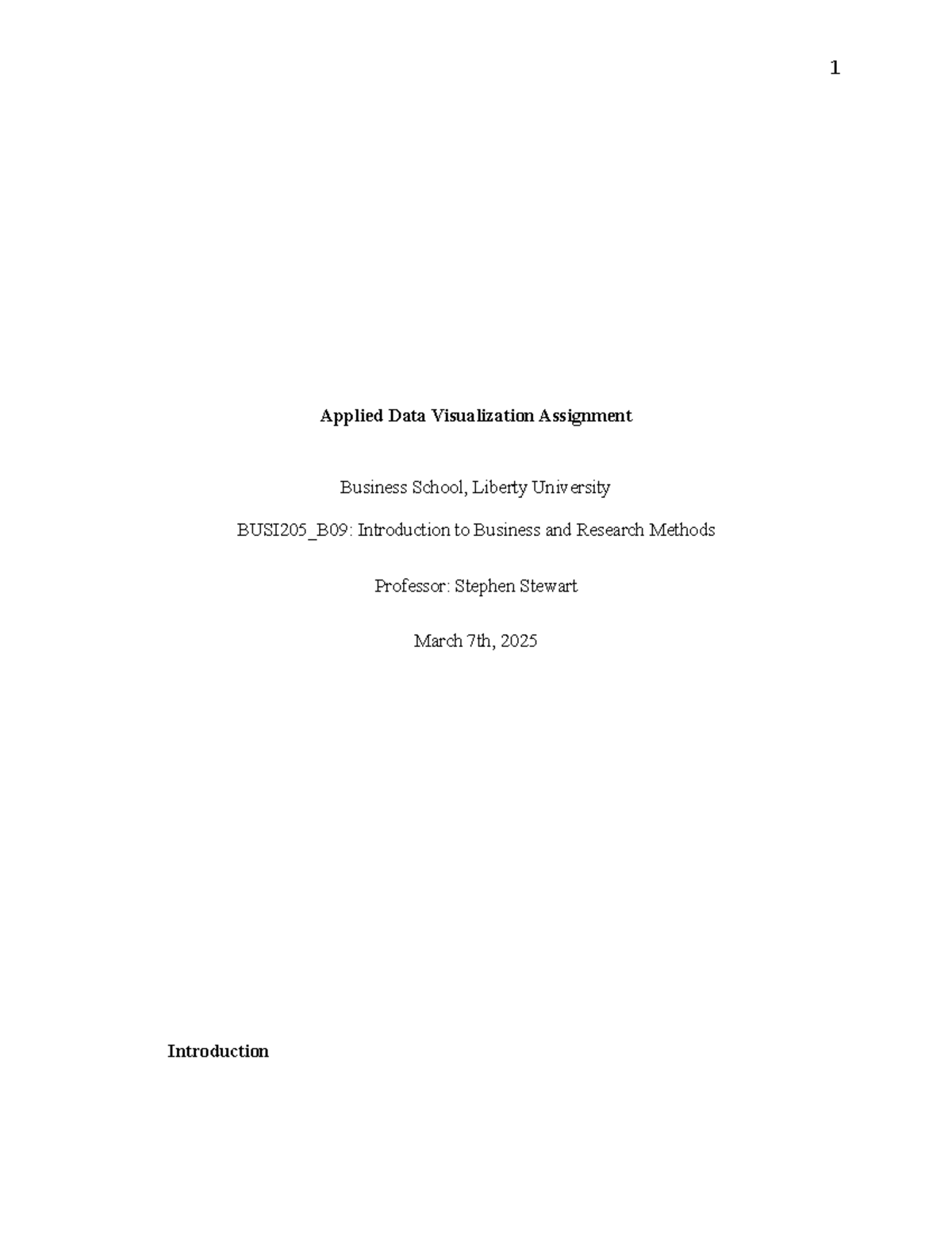 Applied Data Visualization Assignment: Insights from Salesforce (BUSI205_B09) - Studocu