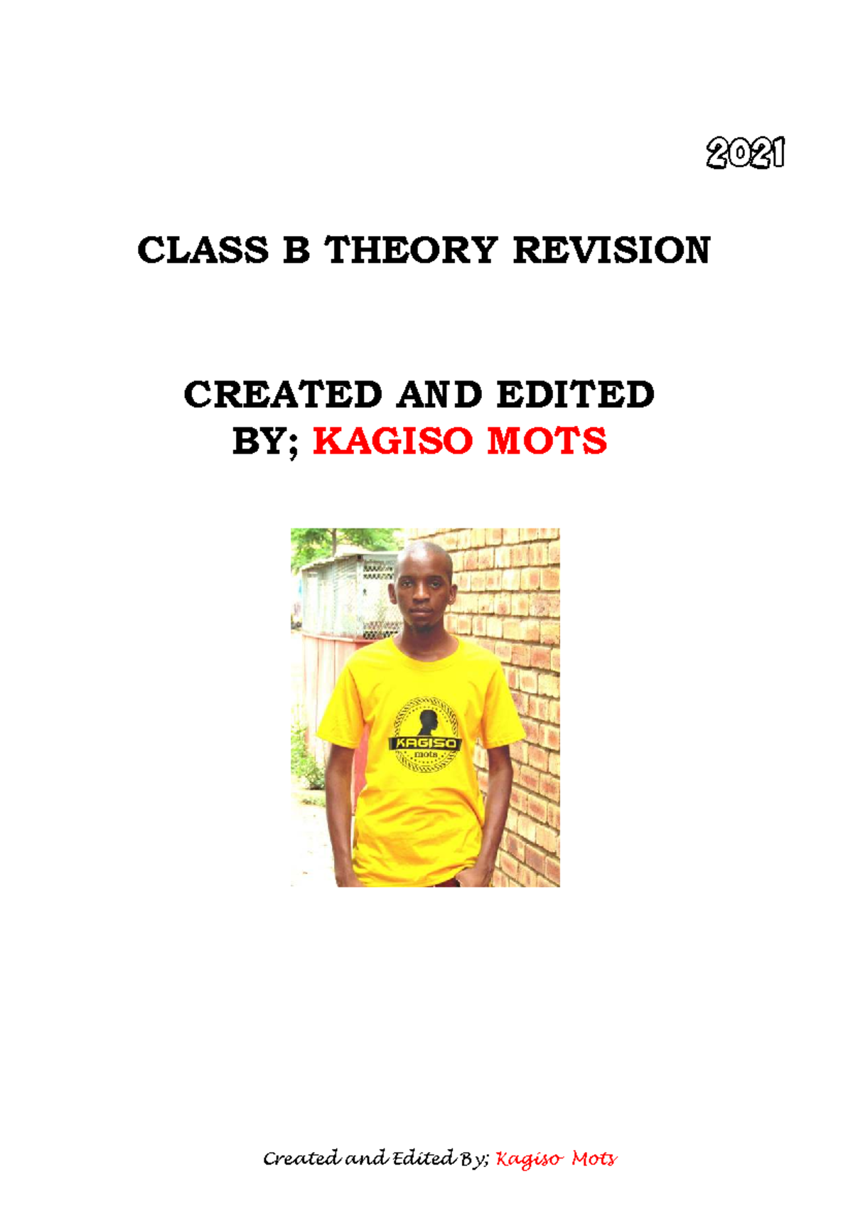 Driving Test Possible Questions & Answers (2021 CLASS B THEORY) - Studocu