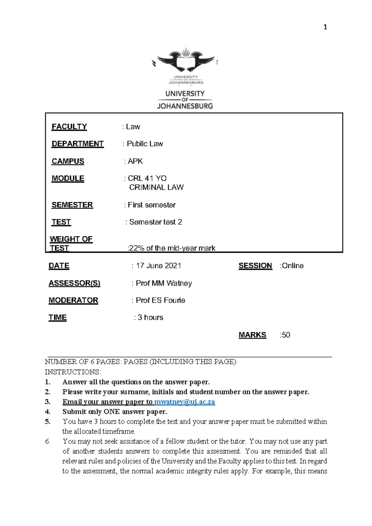 S112 Theft - Example of how to draft a section 112 plea - IN THE ...