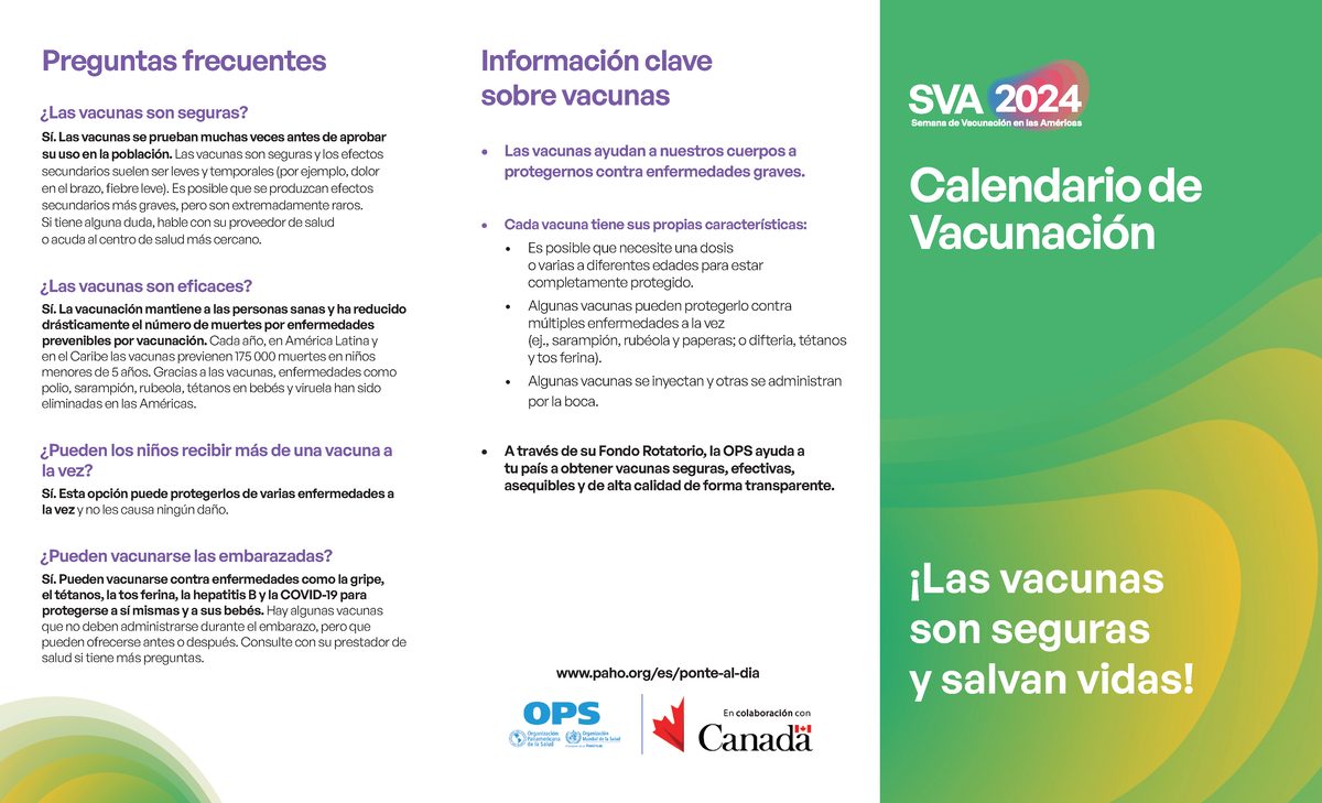 Paho brochure trifold esp venezuela print 2024 - Información clave ...