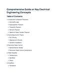 Electrical Engineering - Studocu