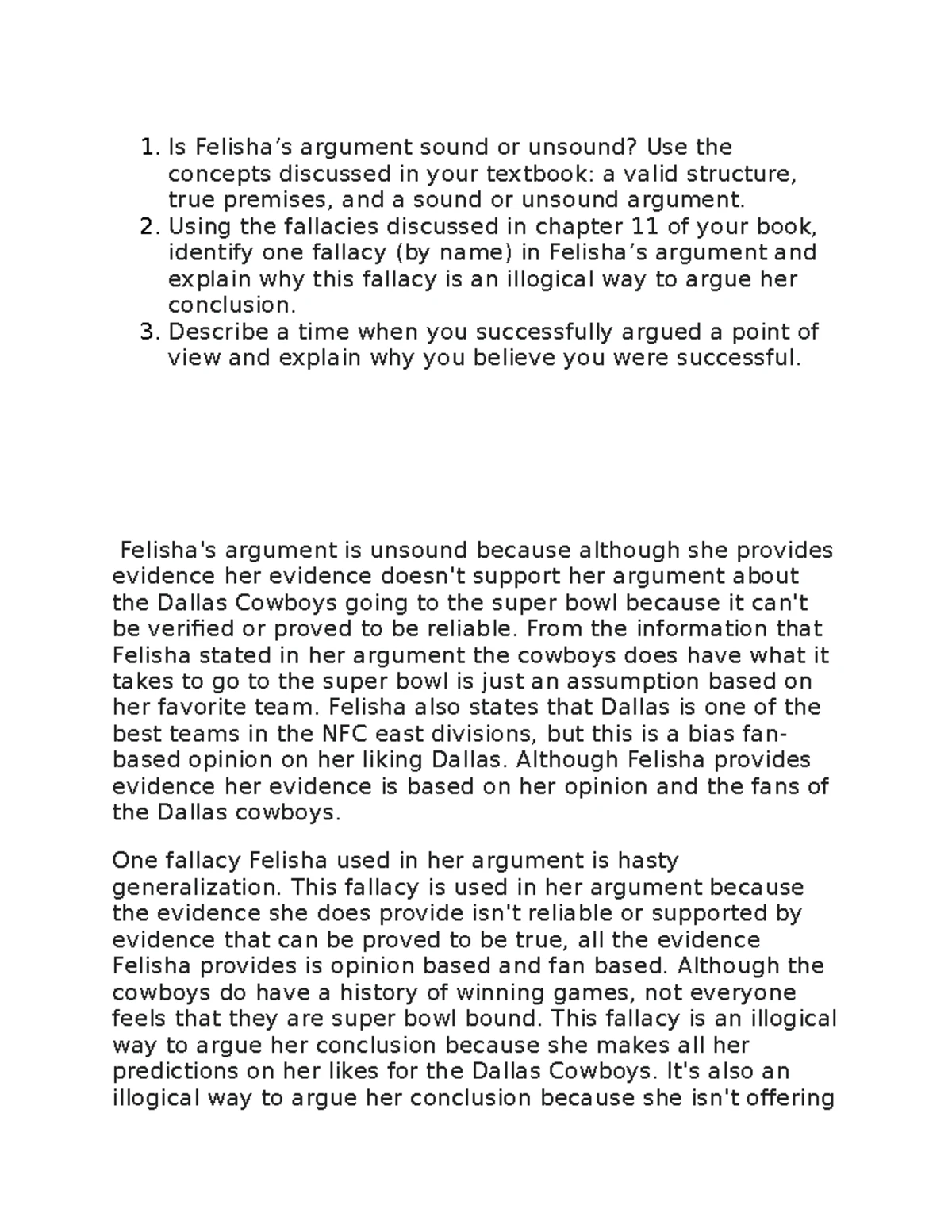 Week 4- Reading Notes - Thinking Critically: Chapter 10- Constructing ...