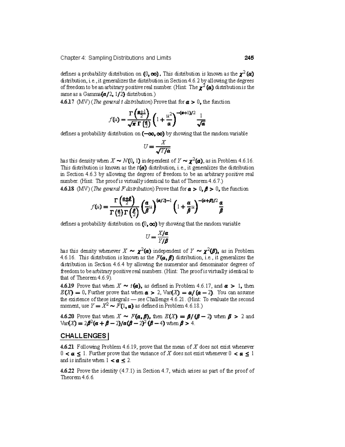 Chapter 4: Sampling Distributions & Limits - Calculus Notes Summary ...