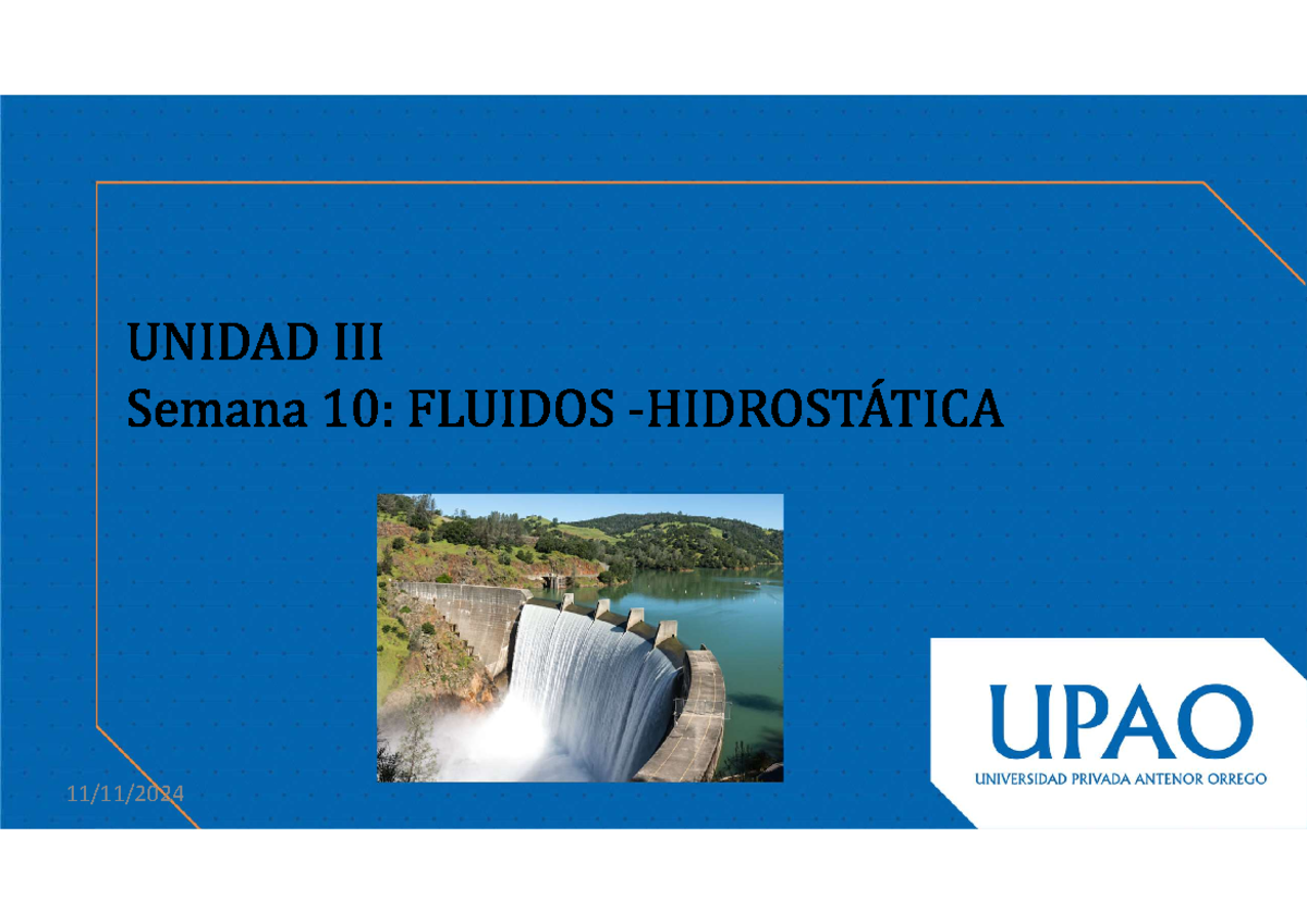 Hidrodin Ã¡mica - teoria y ejercicios - TEMAS 1. Aspectos generales. 2. Densidad, peso ...