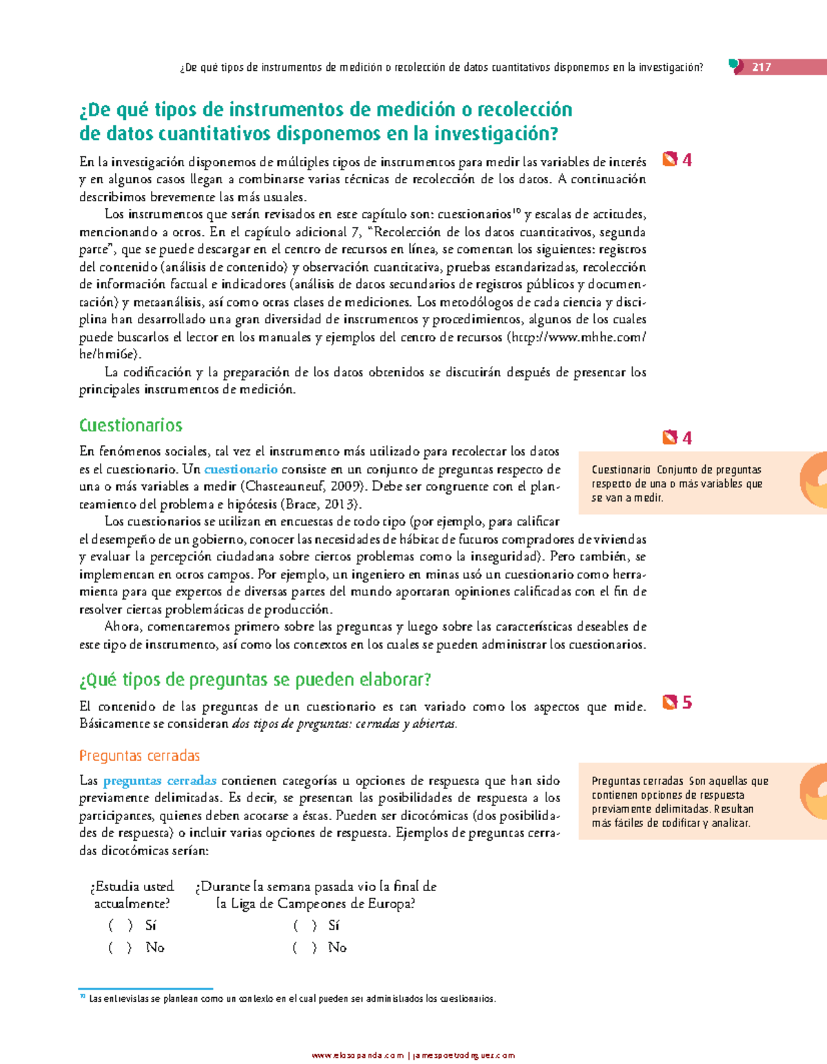 Unidad 4 -Metodologia de la Investigacion - Sampieri - Recolección ...