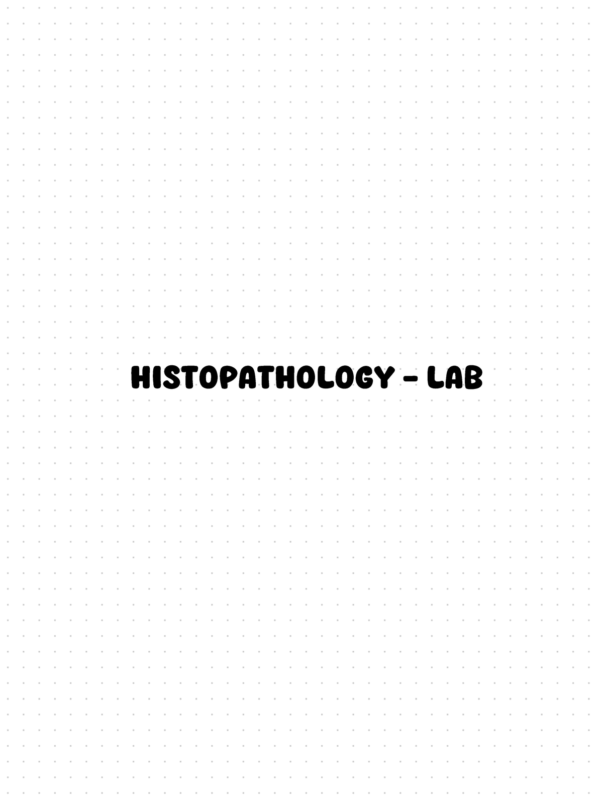 Midterm Study Notes - HISTOPATH LAB Techniques & Procedures - Studocu