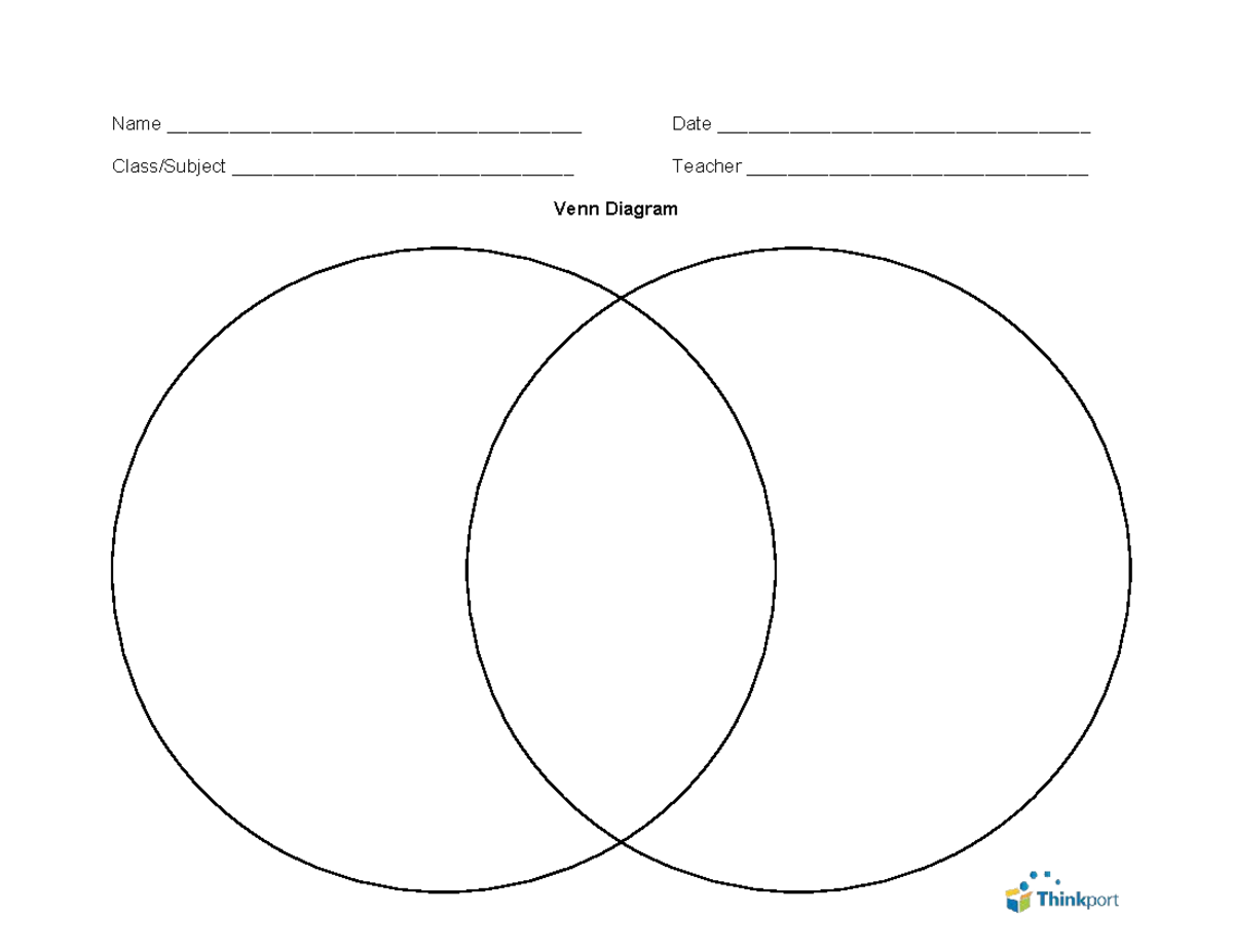 Venn Diagram graphic organizer - Bachelor of Secondary Education - Name ...