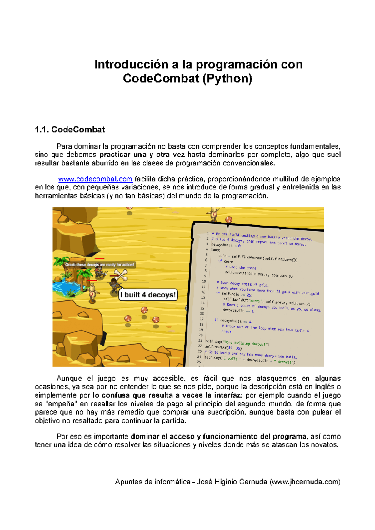 CodeCombat (Python): Guía para Aprender Programación Divertidamente ...