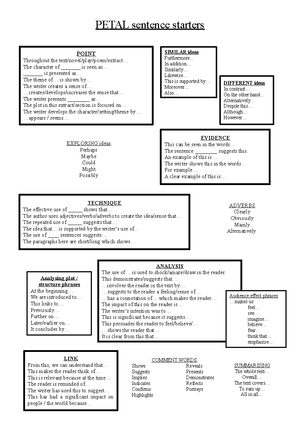 English language paper 1 Example answers - GCSE English Language Model ...