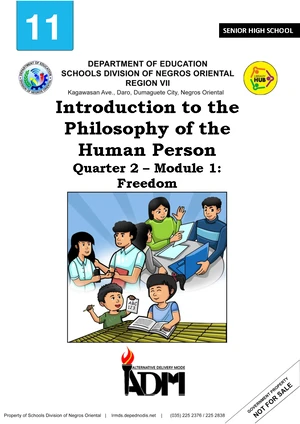 Intro-to-Philosophy Q2 Module 2 Final - i 11 ####### SENIOR HIGH SCHOOL ...