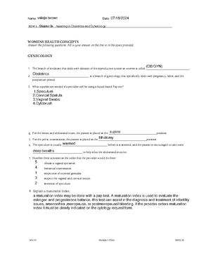 MA115 ROW 2 Chapter 29 - Not Important - ROW 2 - Chapter 2 9 Procedural Coding Basics MA115 ...