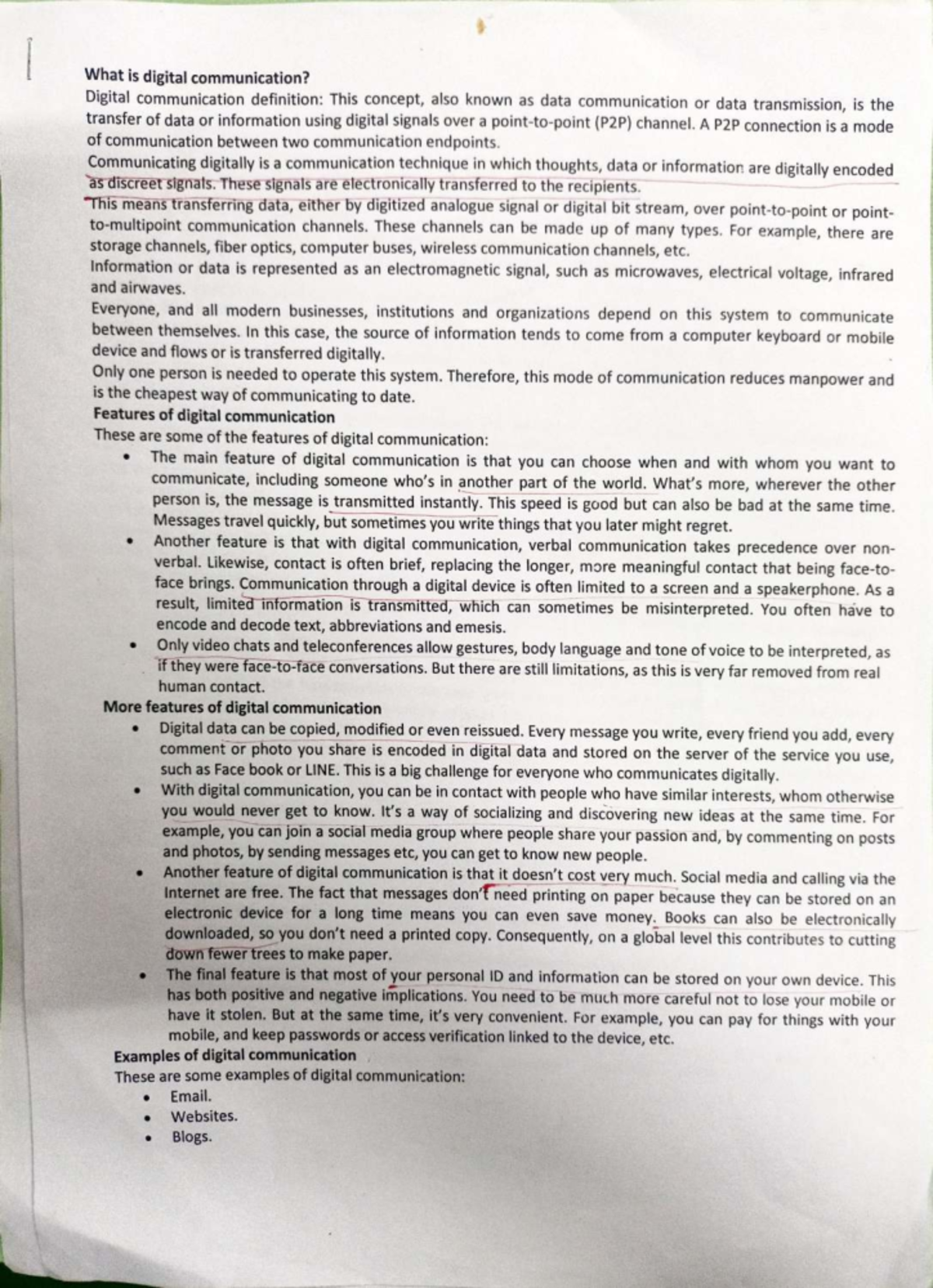 Digital Communication Overview: Definition, Features, and Examples (P2P ...