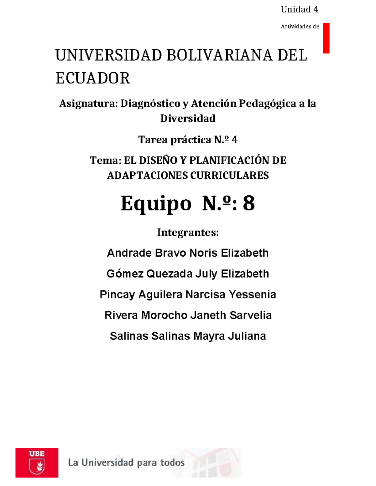 Tarea Práctica N.º 4: Diseño y Planificación de Adaptaciones ...