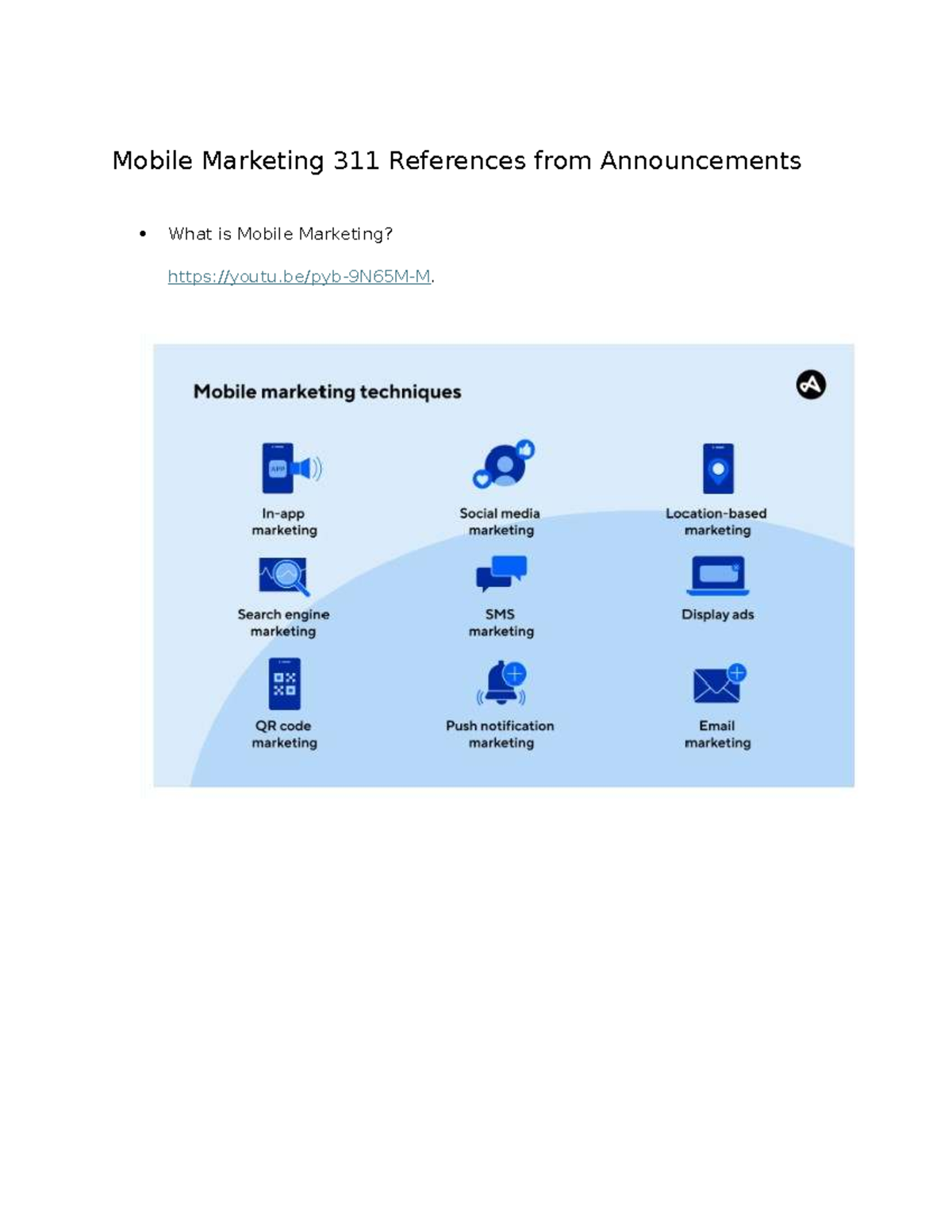 Mobile Marketing 311 References - Mobile Marketing 311 References from ...
