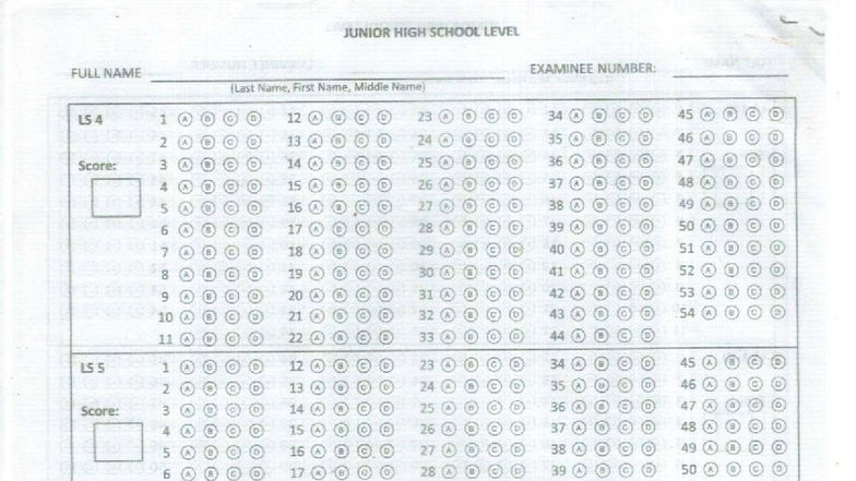 JHS LS 4-6 Full Name Examinee Number Exam Answers - Studocu