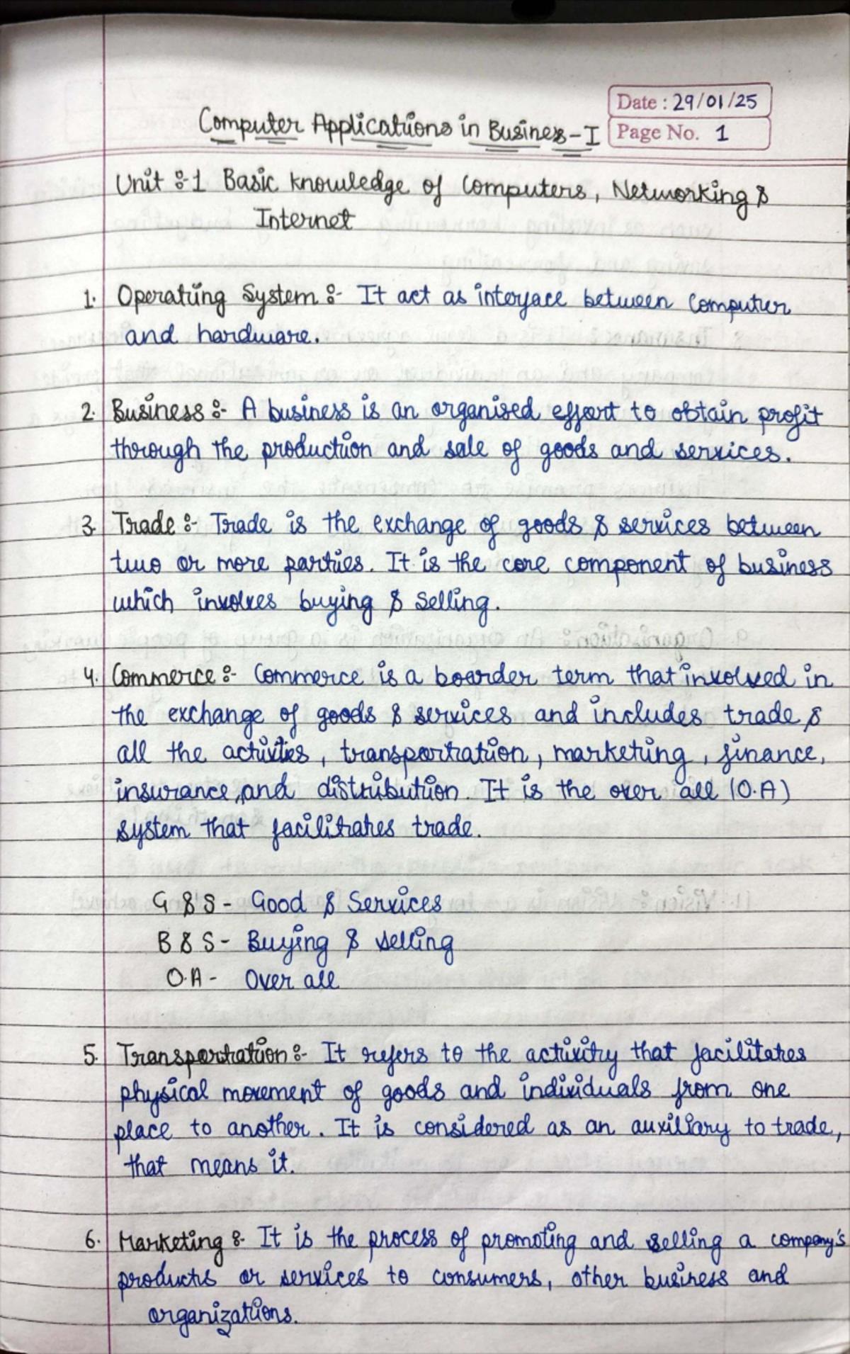 Computer Applications in I: Basic Internet & Networking Concepts - Studocu