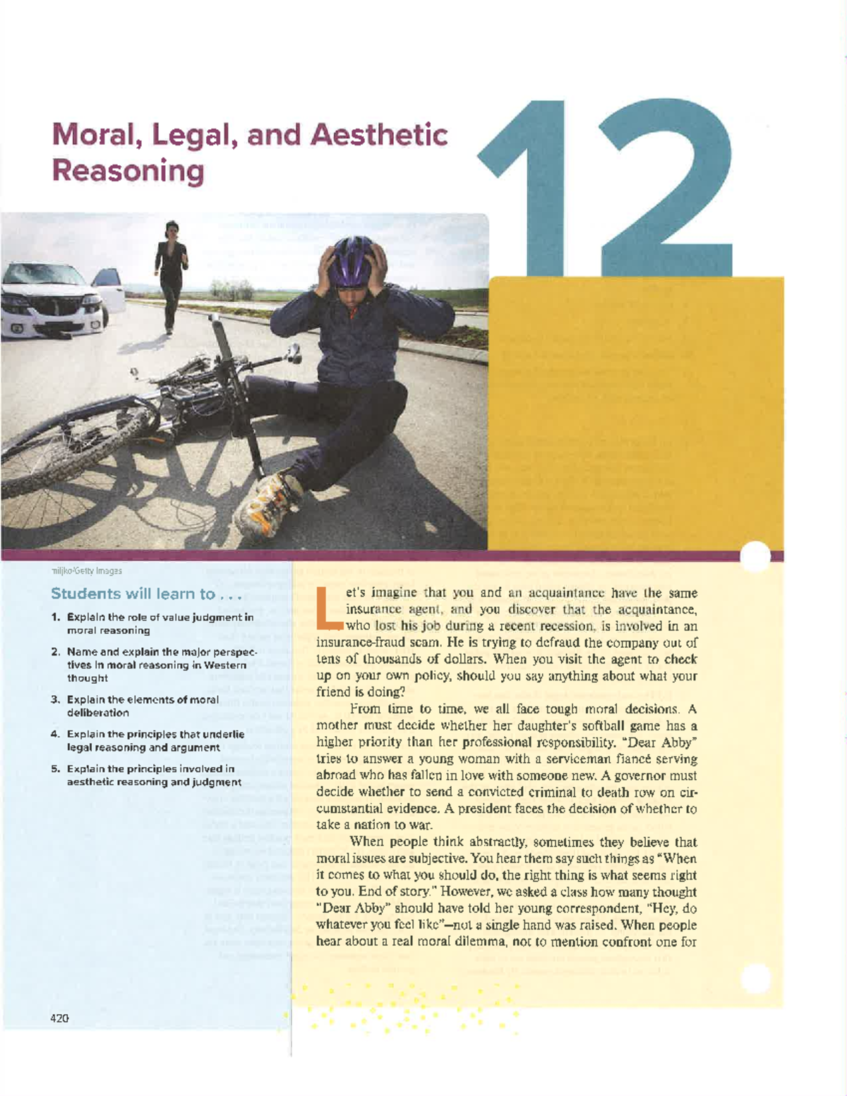Final Exam Study Guide: Moral, Legal, and Aesthetic Reasoning (Course ...