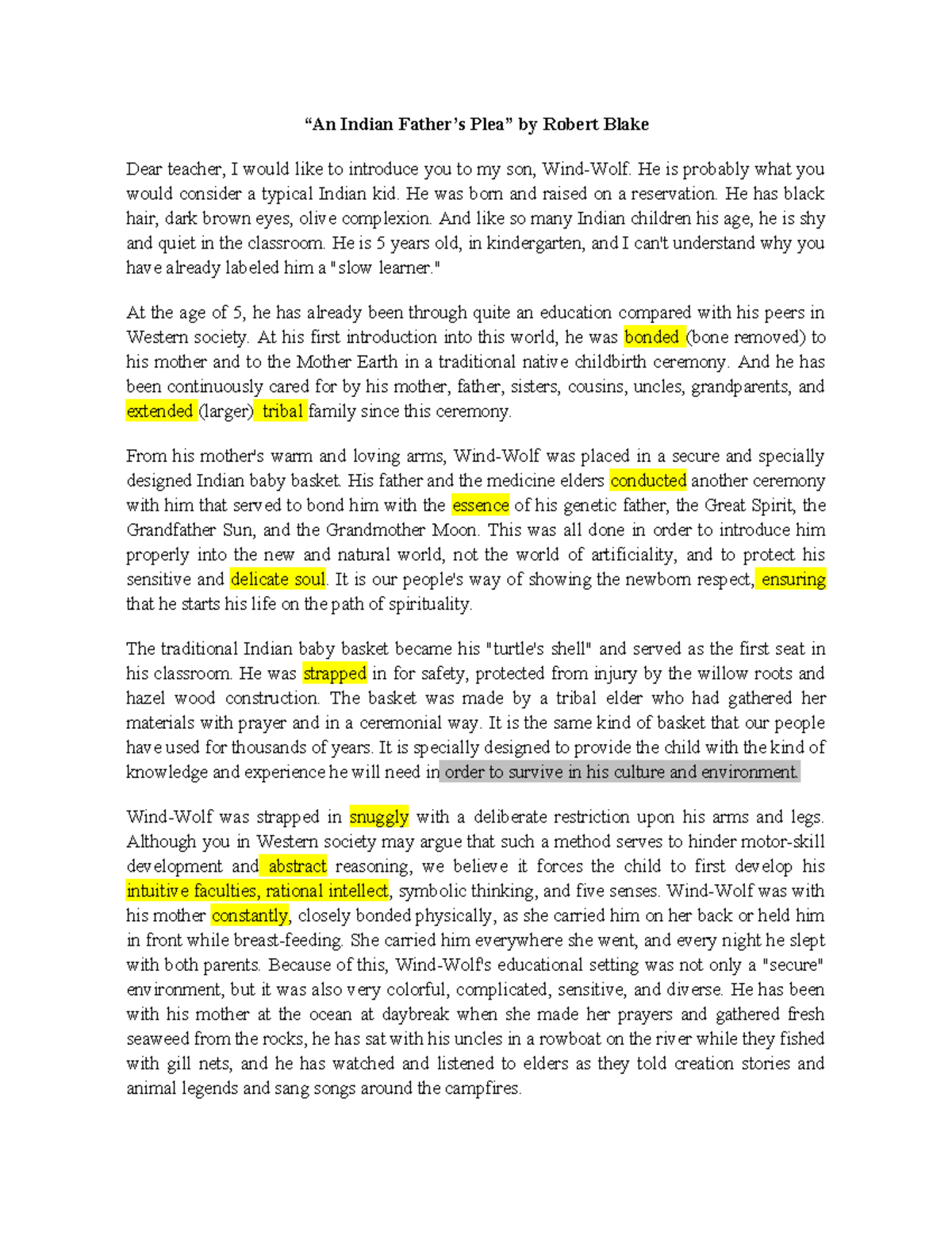 "Understanding Cultural Differences in Education: An Indian Father's ...