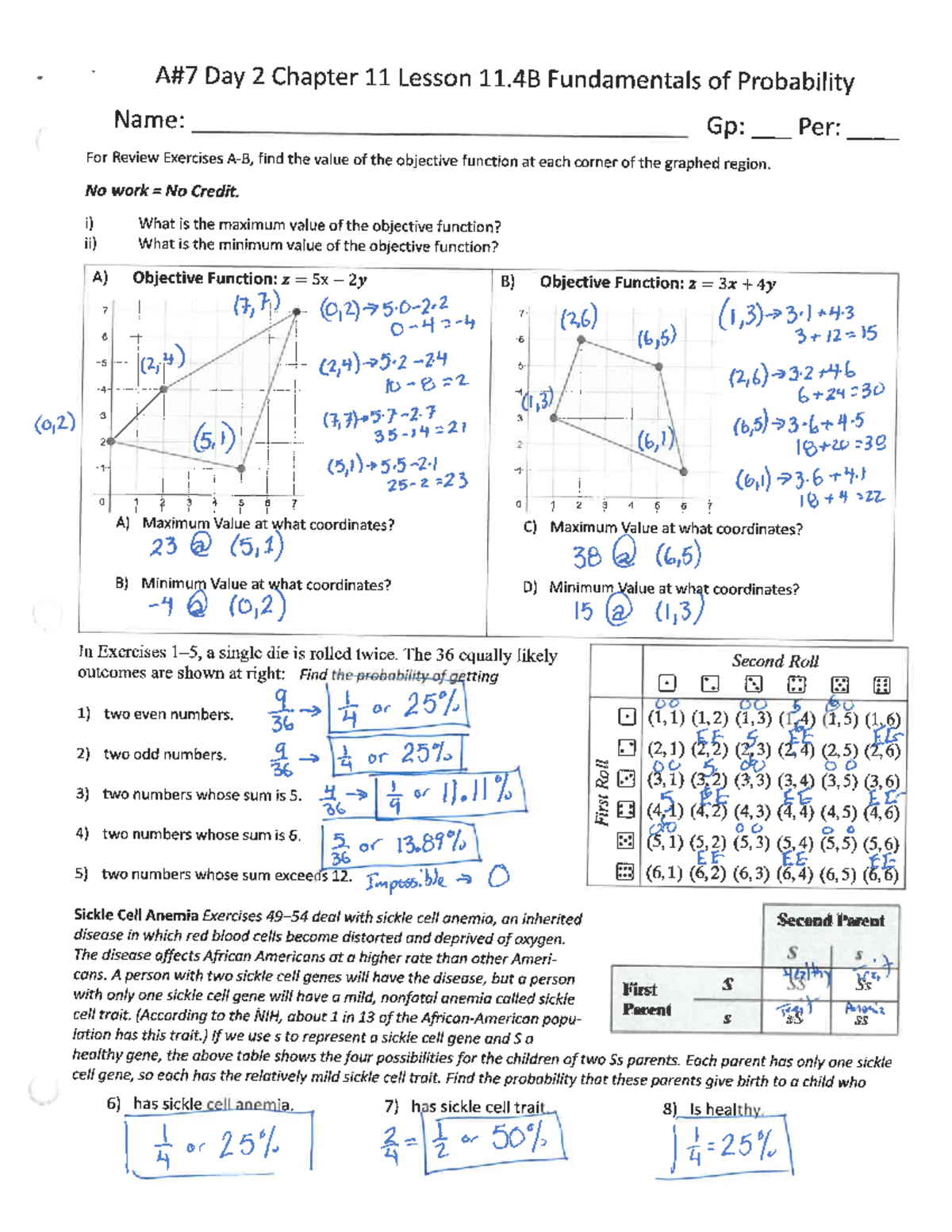 Answer+Key+A7+Section+11 - Day 2 Chapter 11 Lesson 11 Fundamentals of ...