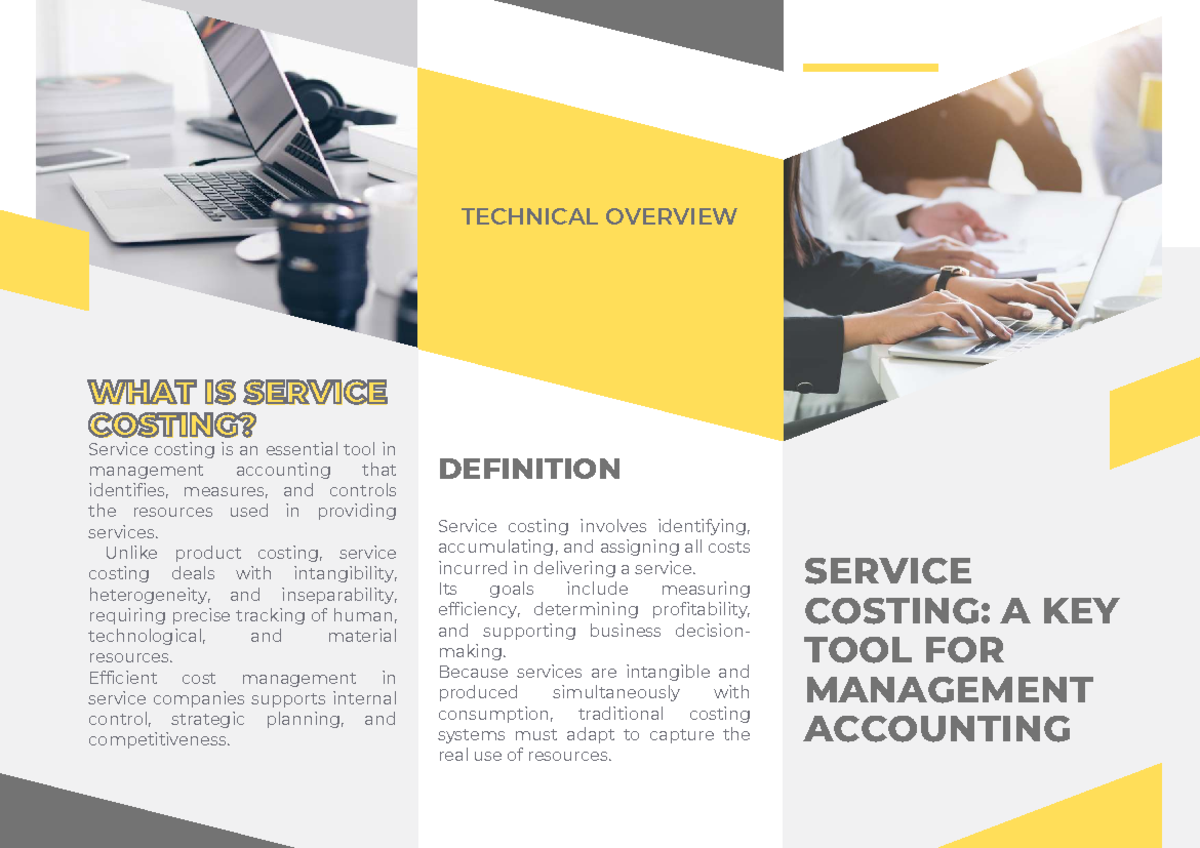Service Costing Overview: Key Concepts and Components - Studocu