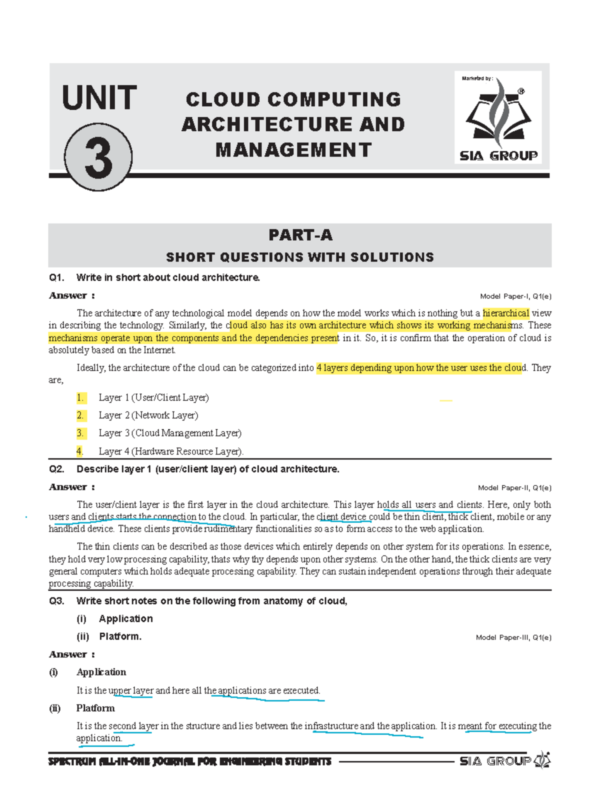 CC351 - Cloud Computing Architecture and Management - Chapter 3 Notes ...