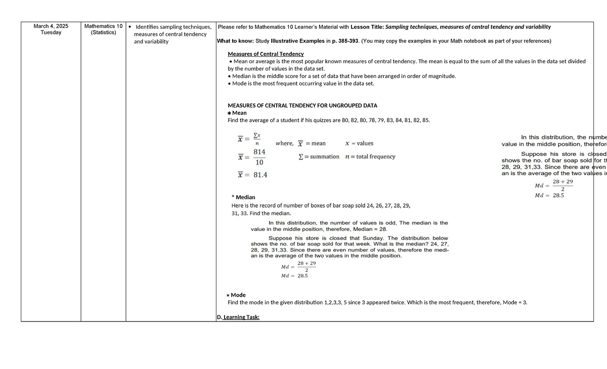 Module-March 4 - This is a lecture notes in mathematics - March 4, 2025 ...