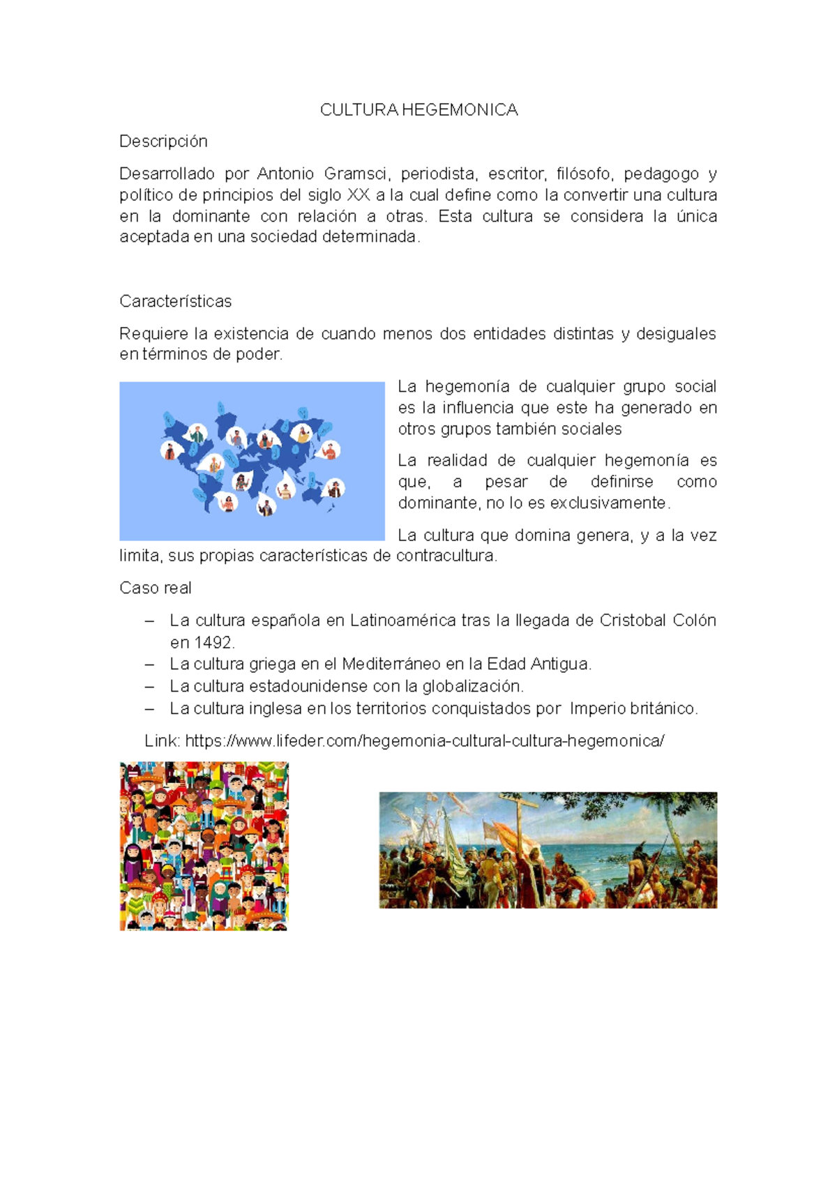 Cultura Hegemónica: Análisis y Ejemplos de Dominación Cultural - Studocu