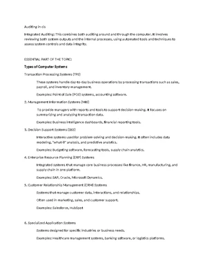 Assurance and Non-Assurance Engagements - Acctg. Major 1 – Auditing ...