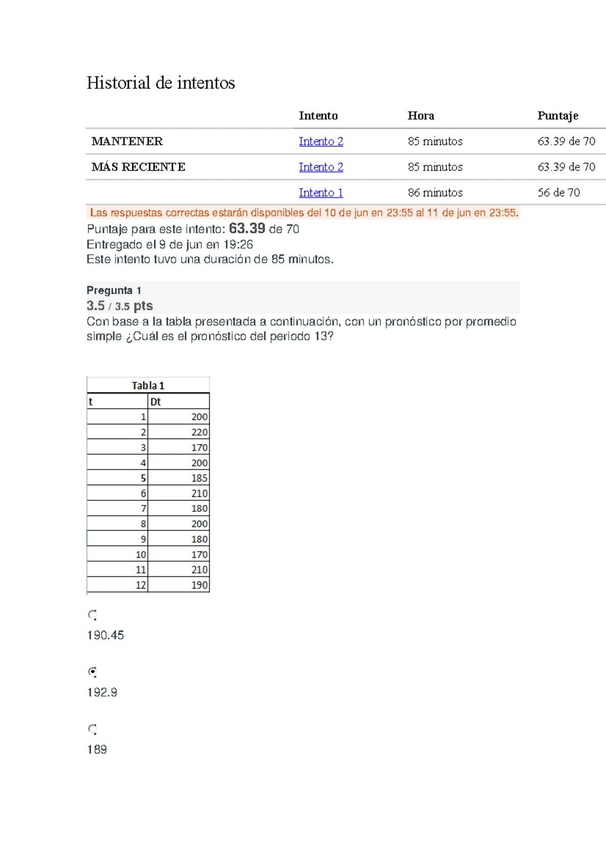 Parcial X 9 Junio 2020, preguntas y respuestas - Examen parcial - Semana 4 Fecha de entrega 9 de ...