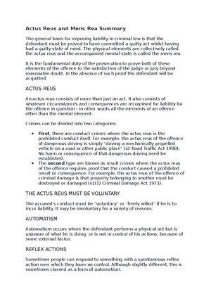 Loss of control - Lecture notes 5 - Loss of control: What is the ...