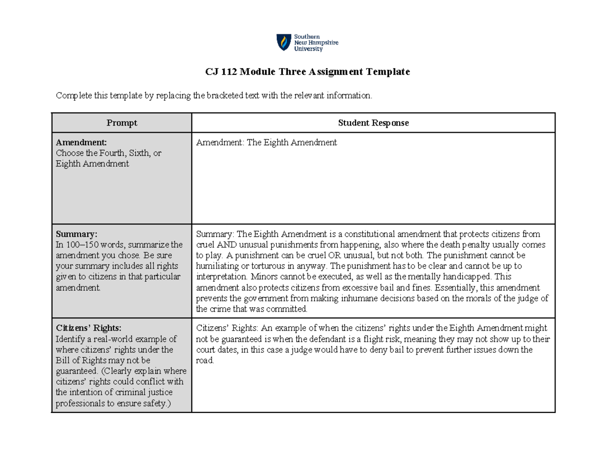 CJ 112 Module Three Assignment Template copy copy - CJ 112 Module Three Assignment Template ...